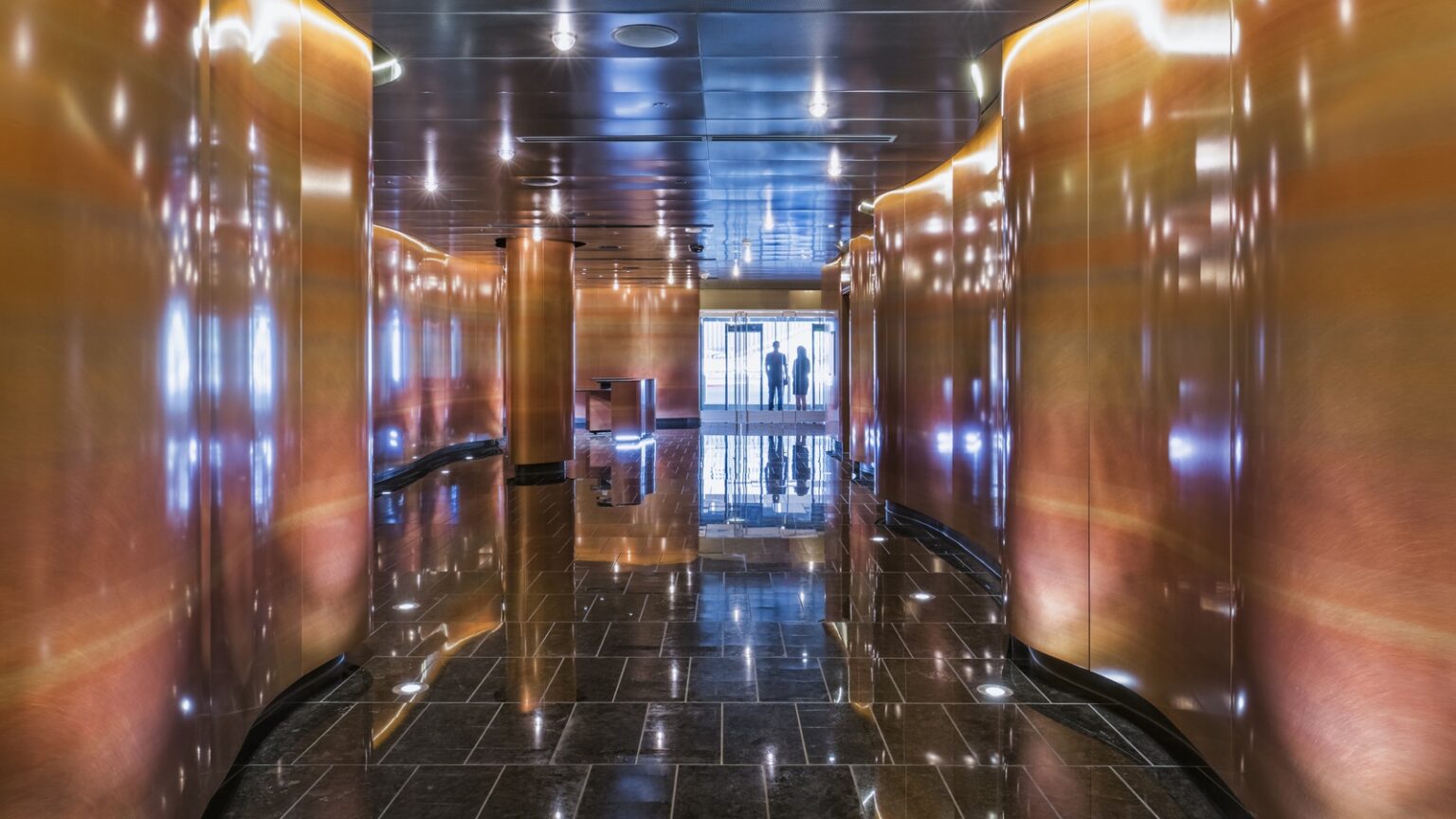 T Mobile Arena – VIP lobby - Moz Designs | Architectural Products + Metals