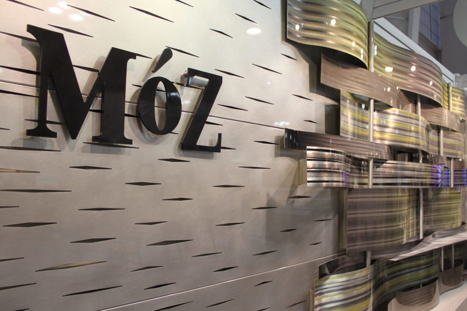 Moz Display Wall - Moz Designs | Architectural Products + Metals