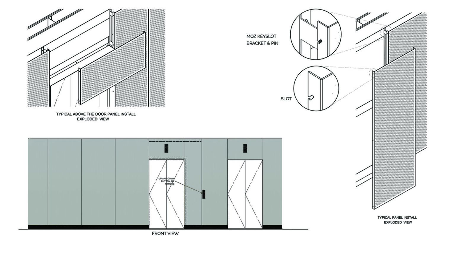 Key-Slot Wall Panels - Moz Designs | Architectural Products + Metals