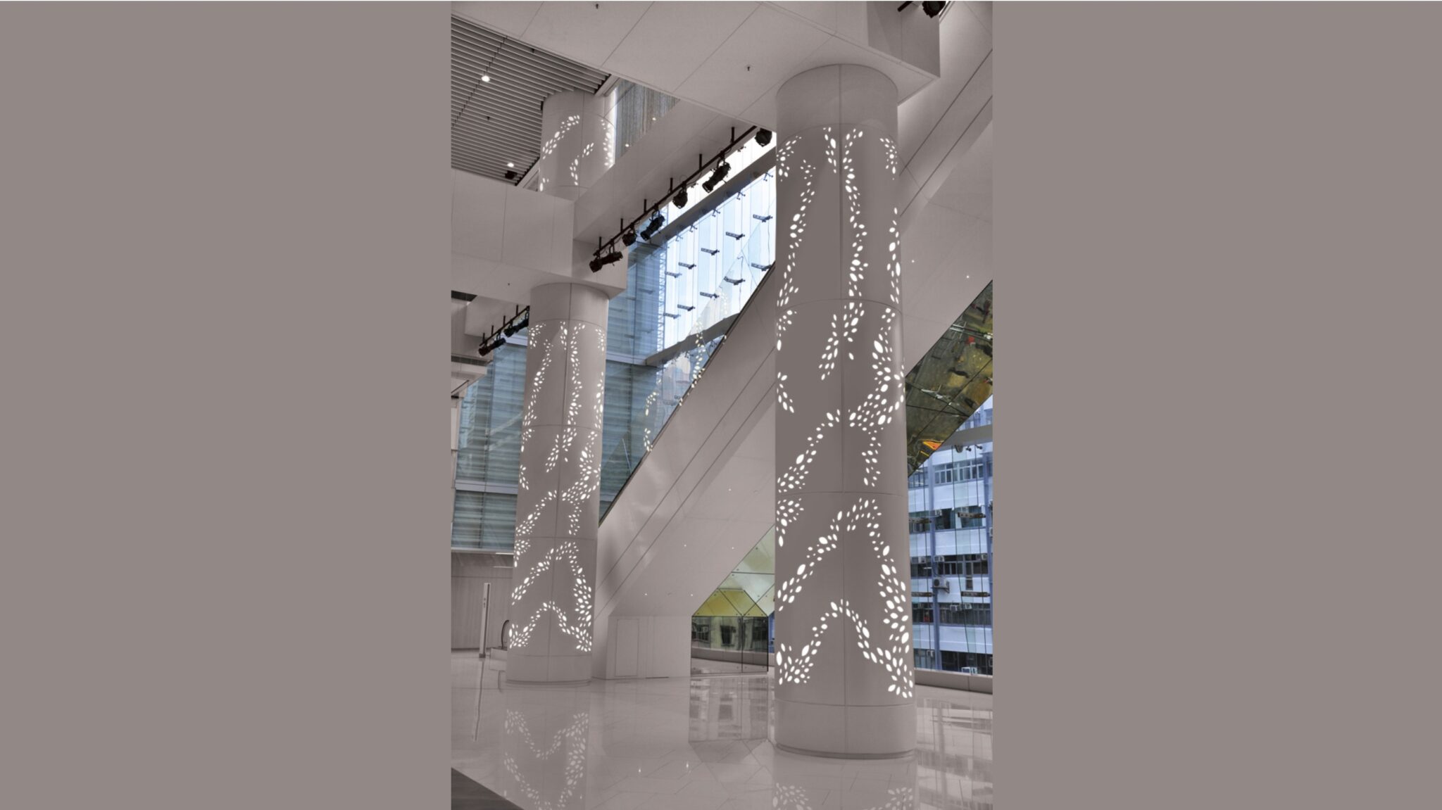 Atrium Column - Moz Designs | Architectural Products + Metals