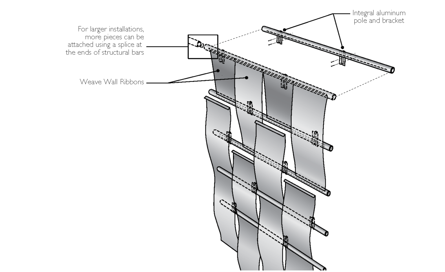 Weave Wall - Moz Designs | Architectural Products + Metals