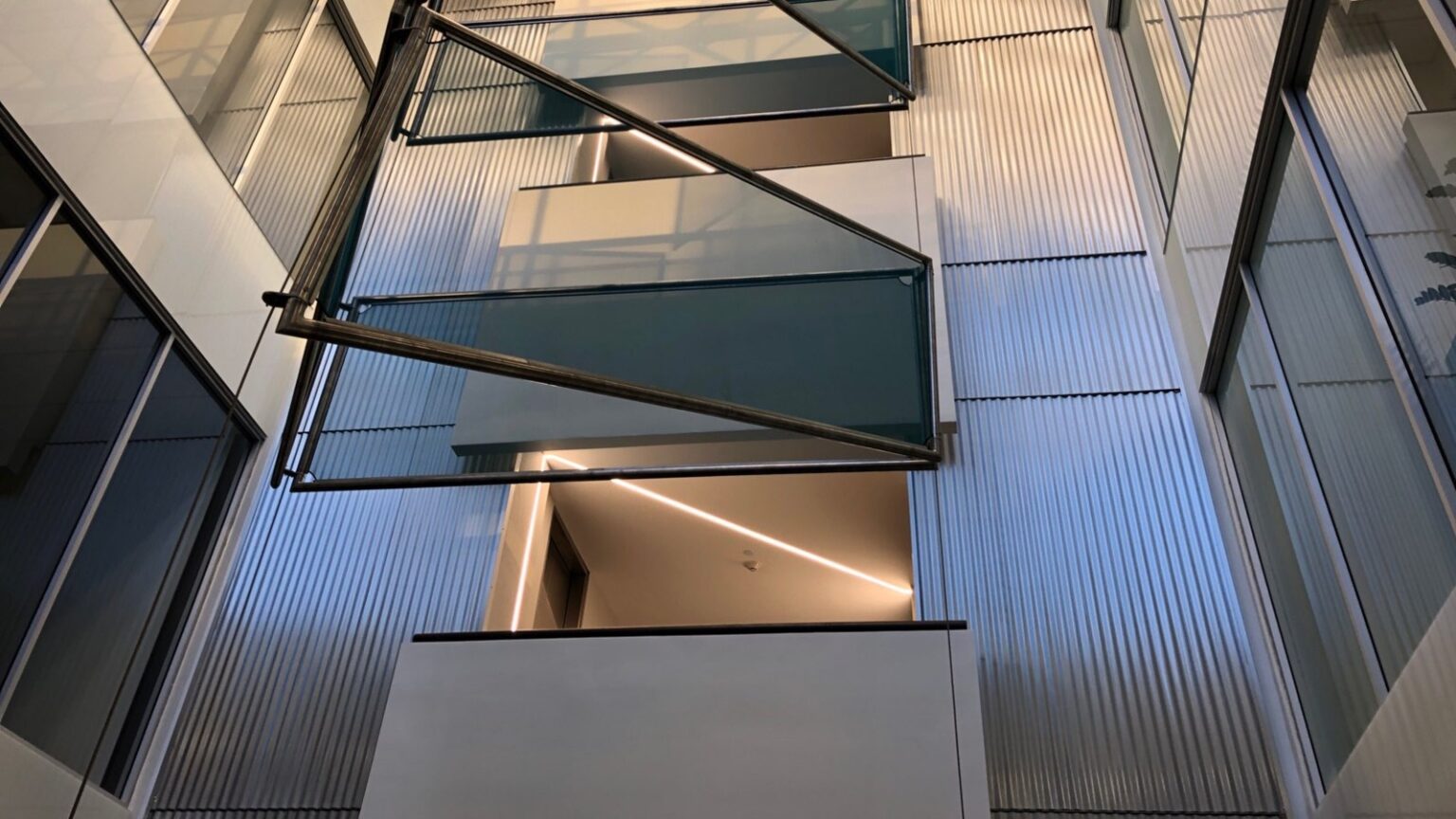 DXP Corporate Atrium - Moz Designs | Architectural Products + Metals
