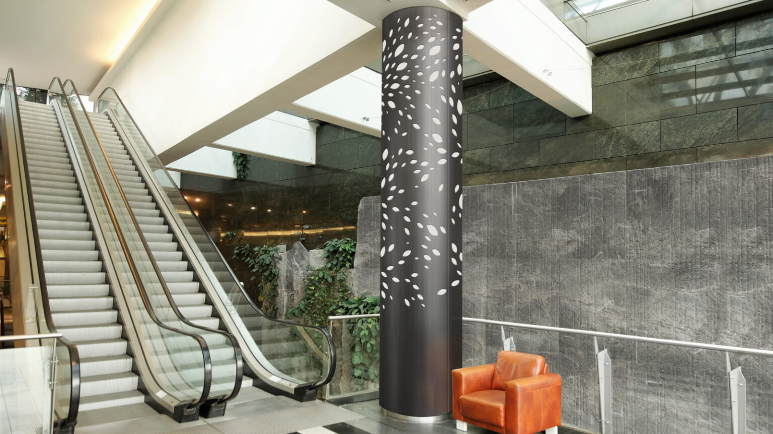 Round Metal Column Covers CC100 - Moz Designs | Architectural Products ...
