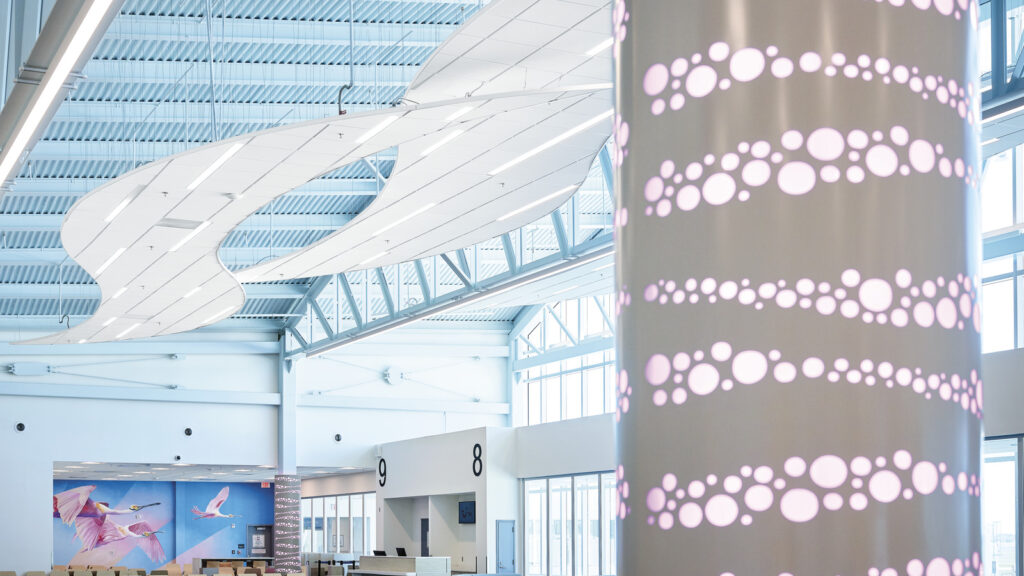 MLB Airport Terminal - Moz Designs | Architectural Products + Metals