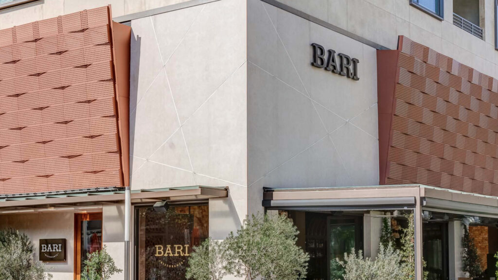 Bari Ristorante - Moz Designs | Architectural Products + Metals